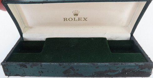 Rare Vintage Rolex Rectangular Shaped Mens Watch Box. Selling AS IS ...