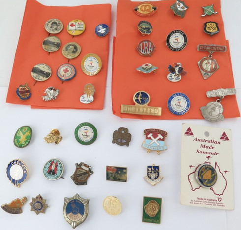 Good Job Lot Badges & Pins. Excellent Resale Potential !!! - Harrington ...