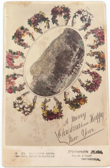 1890s RARE A B Butler, Tenterfield, Photographer Real Photo Xmas New ...