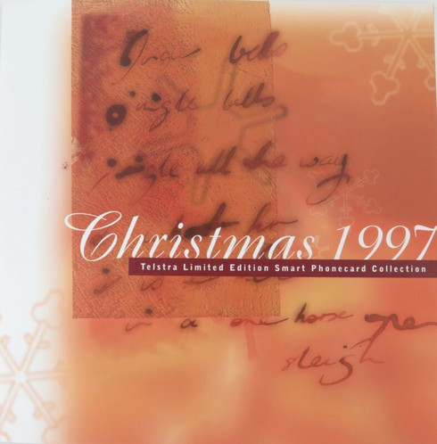 1997 Telstra Smart Phonecard Limited Edition Set of 5 "Christmas 1997 ...