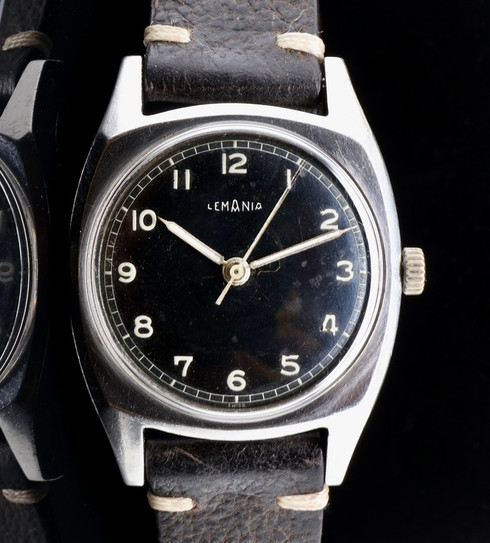 Vintage Late 1930s WWII Lemania Majetek Czech Pilot Military Watch ...
