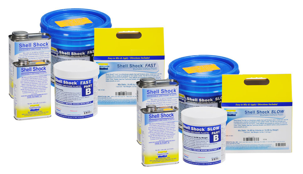 MOLDMAKING & CASTING - Urethane Resins - Shell Shock™ Brushable Liquid ...