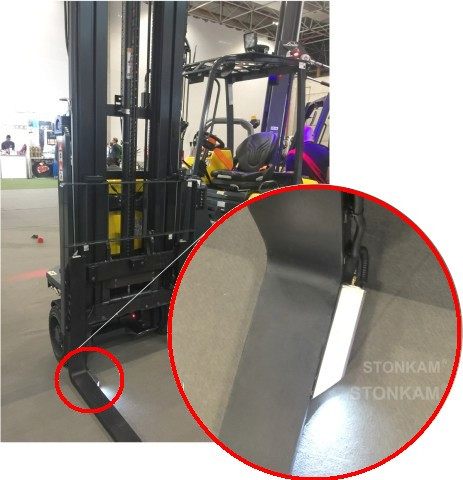 Forklift Tyne Front Camera System (pallet rack blind spot)
