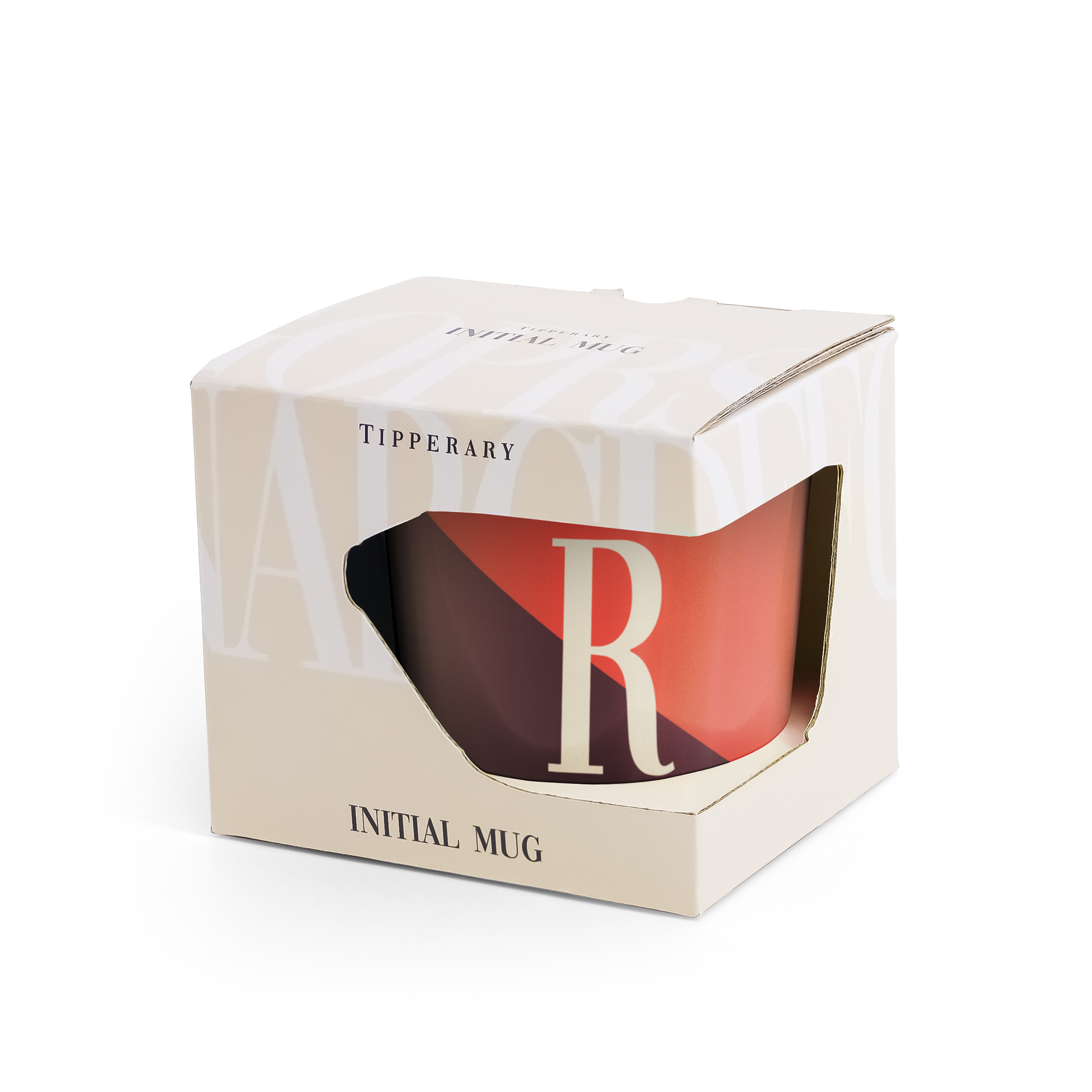 Tipperary Crystal Initial "R" Mug