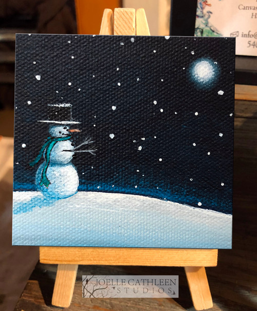 Cute and detailed miniature paintings by Joelle Cathleen Studios