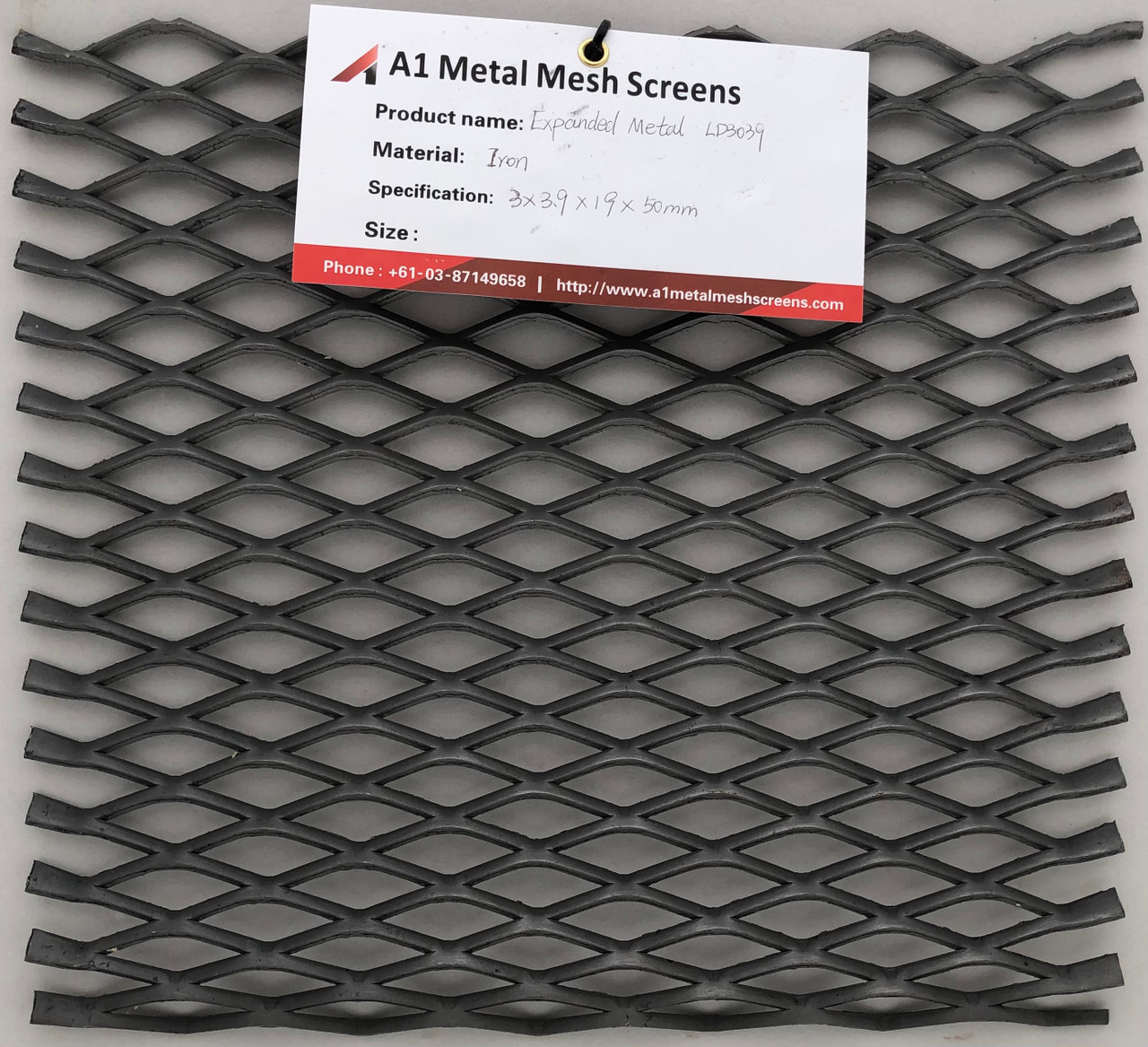 Expanded walkway trailer ramp mesh-A1 Metal Mesh