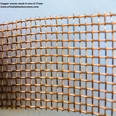 Copper Wire Mesh 8 - Copper Mesh Melbourne | A1MMS