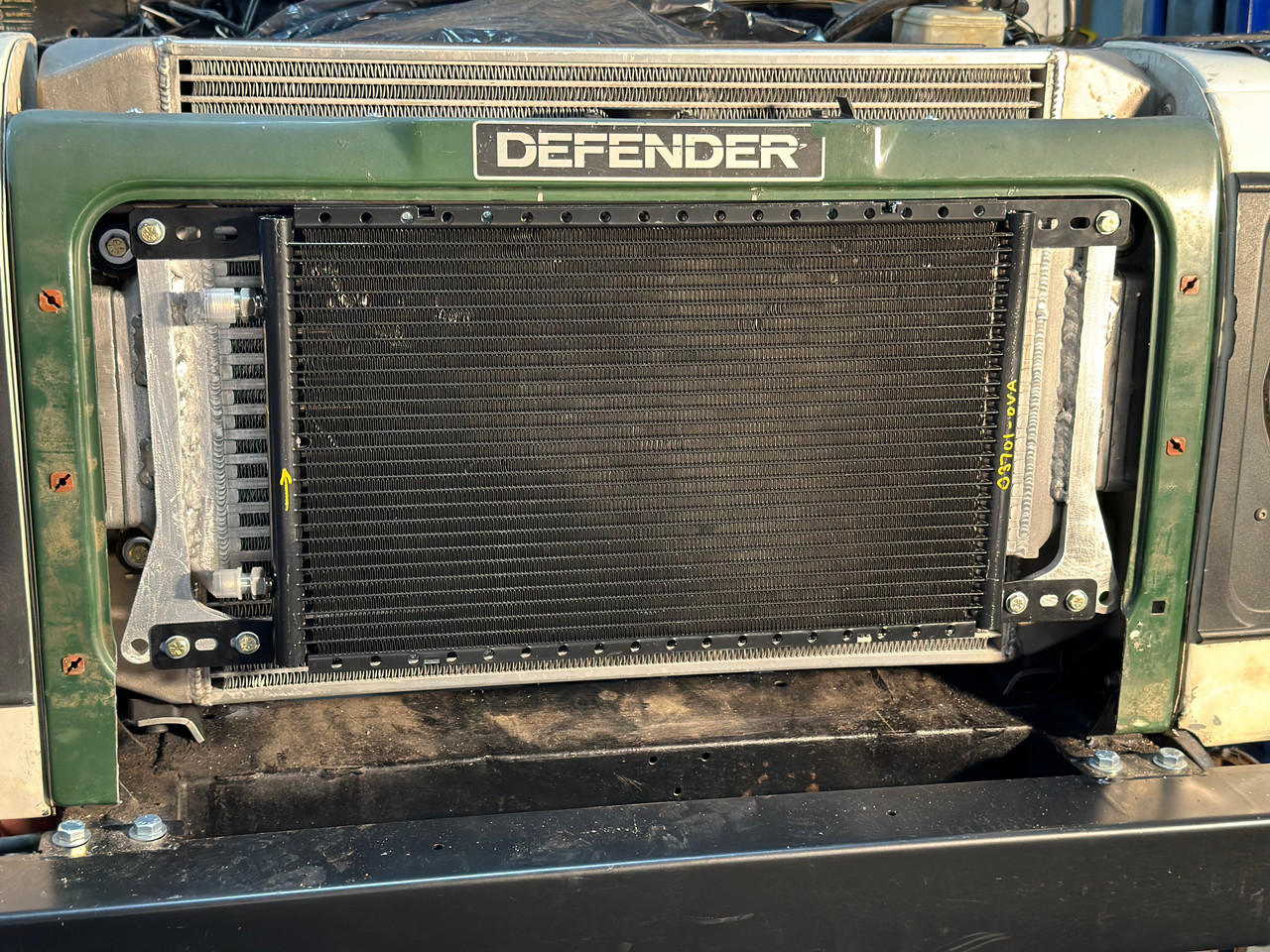 Cooling Package - Radiator & Intercooler w/o AC for Land Rover Defender