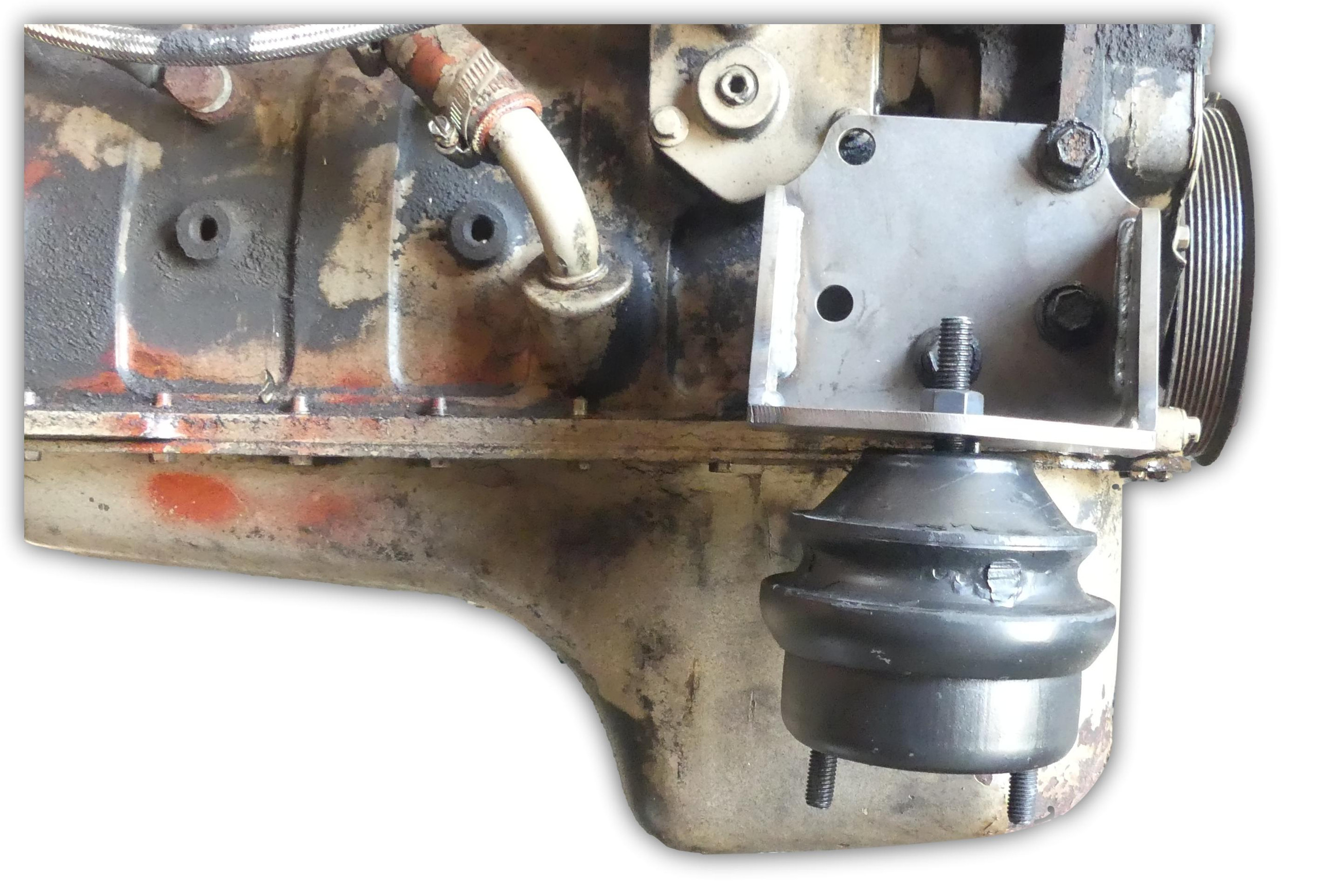 Motor Mounts - Cummins 4BT Liquid Filled High Engine Mount