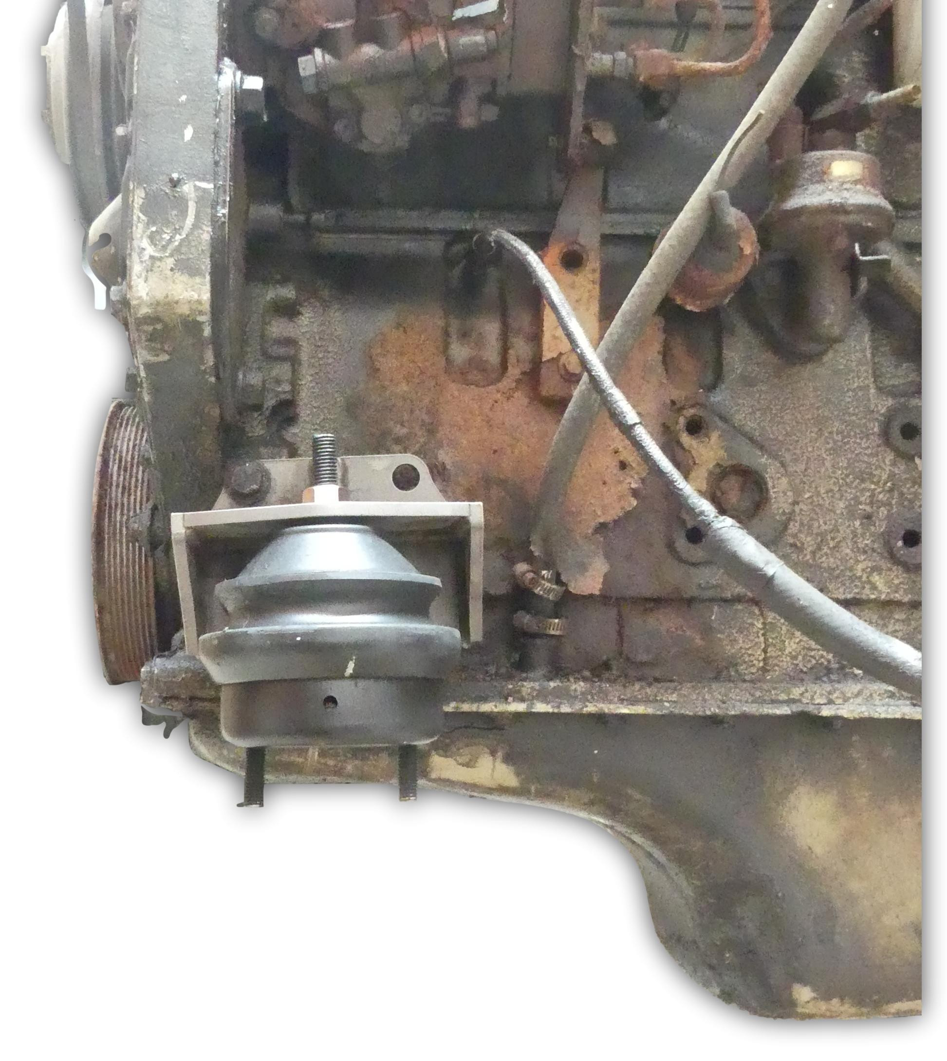 Motor Mounts - Cummins 4BT Liquid Filled Low Engine Mount