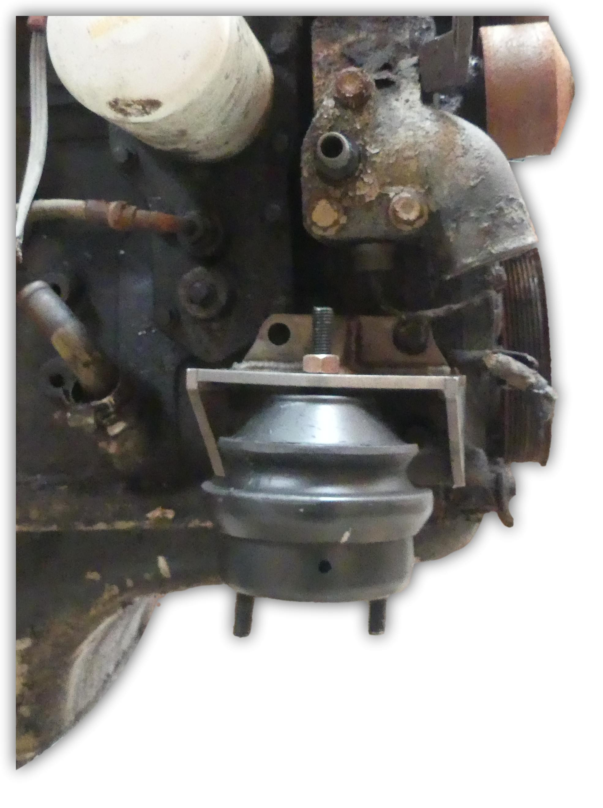 Motor Mounts - Cummins 4BT Liquid Filled Low Engine Mount