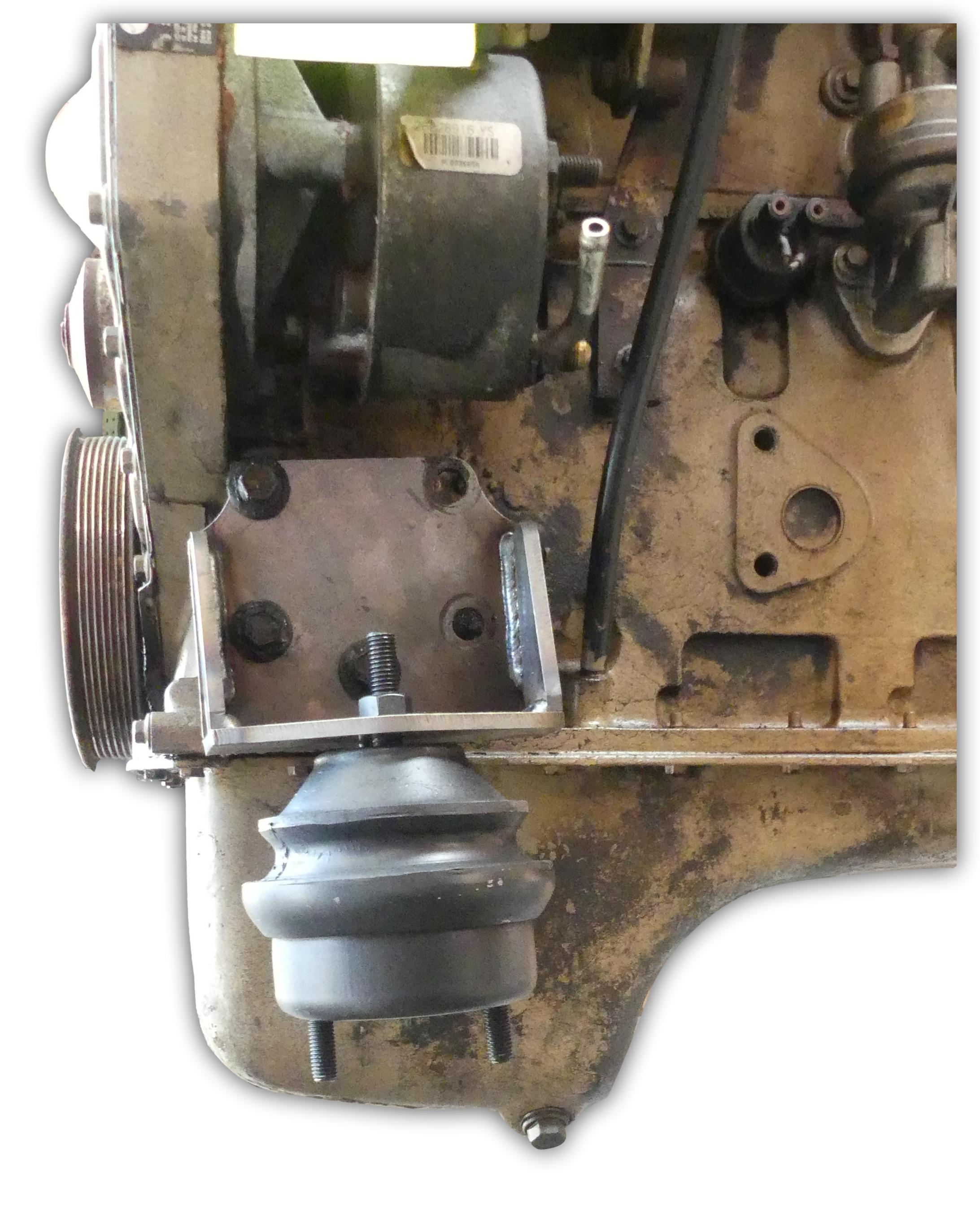 Motor Mounts - Cummins 4BT Liquid Filled High Engine Mount