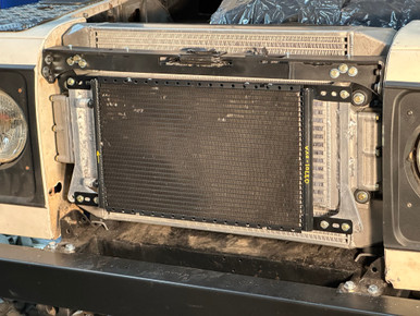 Cooling Package - Radiator & Intercooler w/o AC for Land Rover Defender