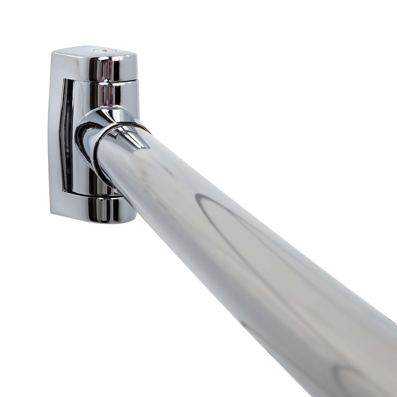 Ellipse Curved Shower Rod Stainless Steel - Zenna Hospitality