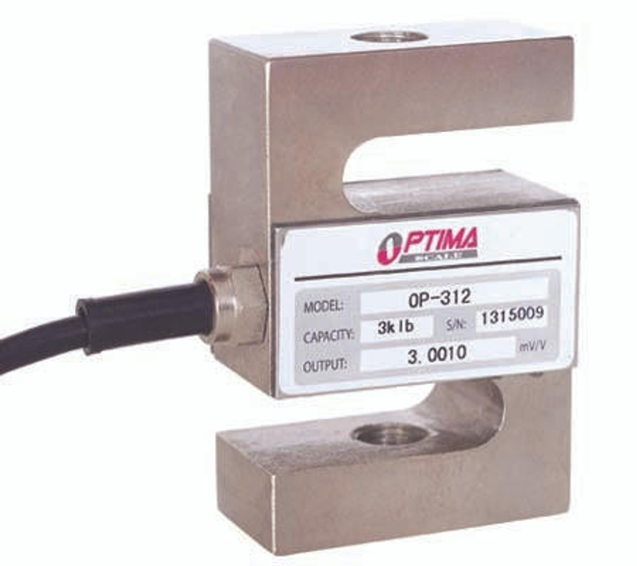 OPTIMA OP-312-0.5 500 LB S-BEAM LOAD CELL - Scales.net