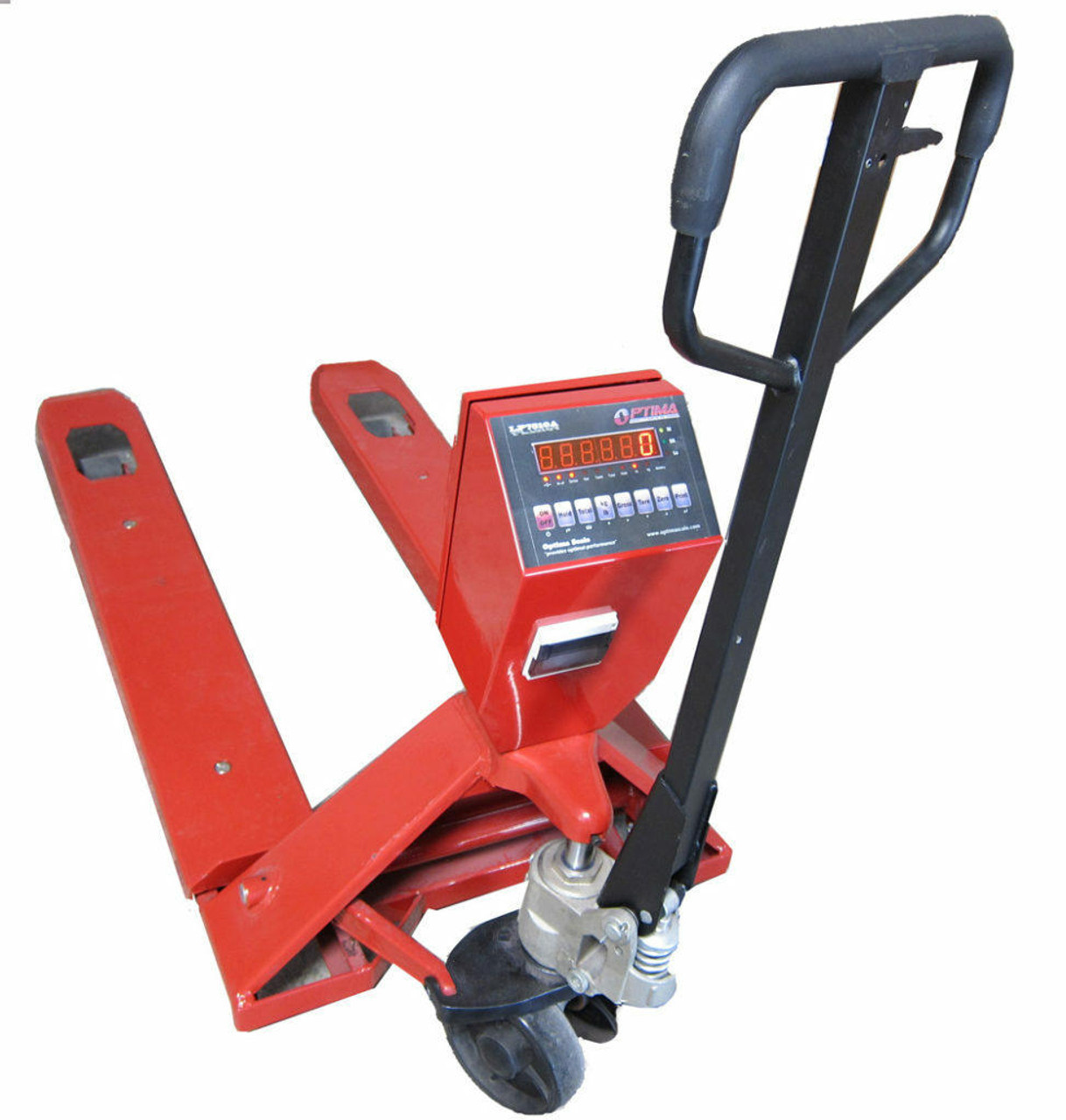 OPTIMA OP-918 PALLET SCALE W/ PRINTER, 5,000 LBS. X 1 LB, NTEP, CLASS ...