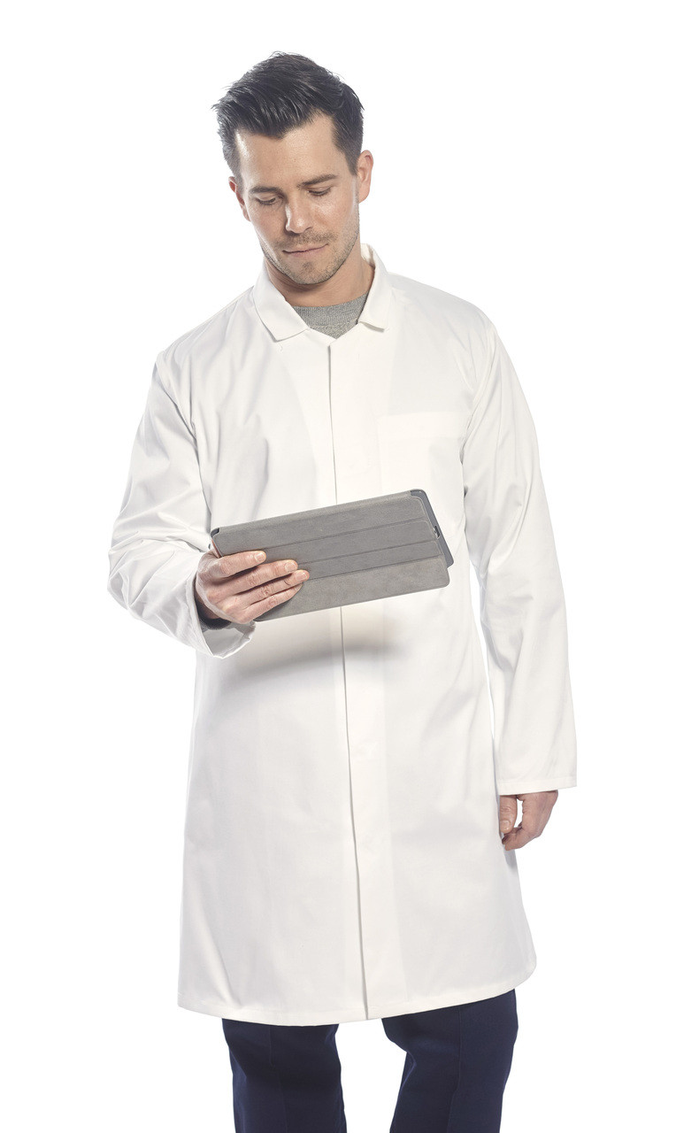 Men's Food Coat - Ideal for the food industry.