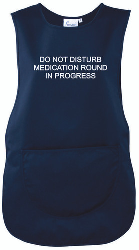 Do Not Disturb Nurse on Drug Round Tabards - Create your own message