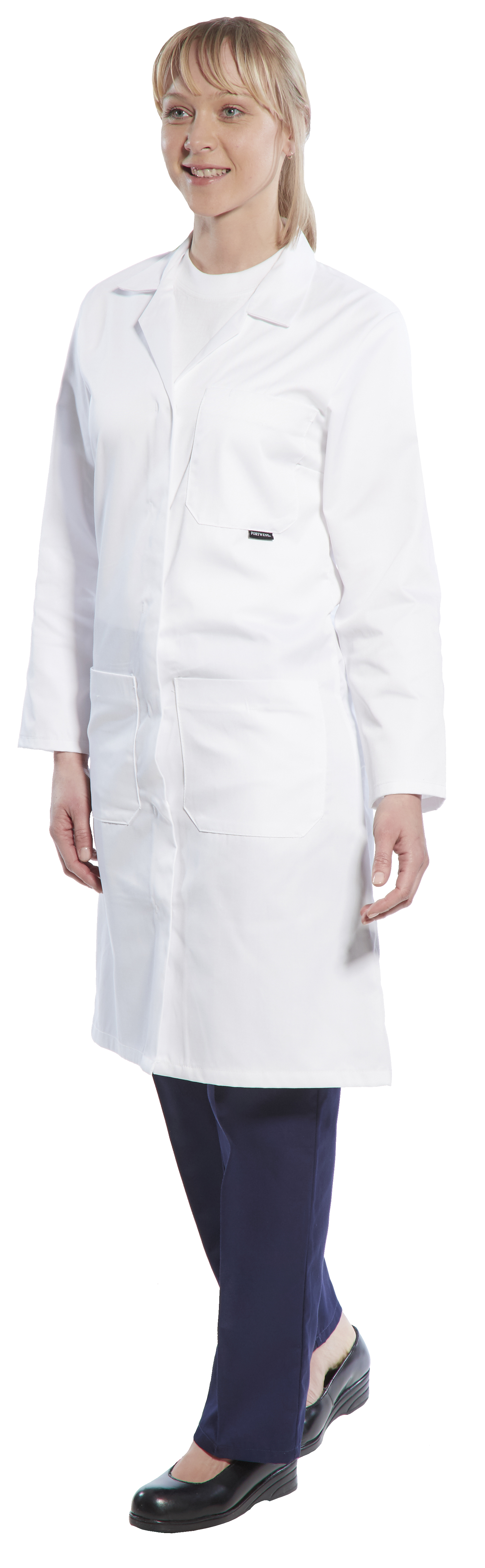 Female Lab Coats - Embroidered with your College or Company Logo