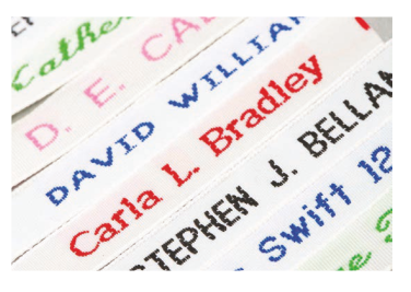Name Tapes - Sew on or Iron on