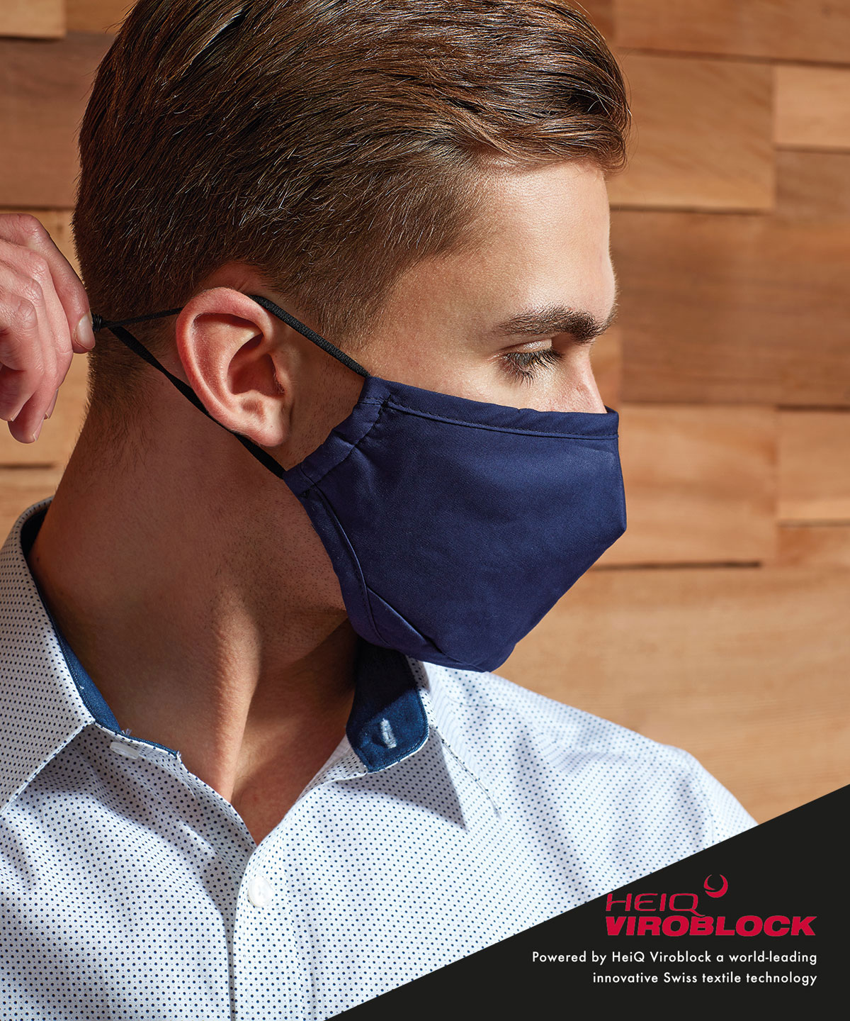 Premier HeiQ Viroblock 3-Layer Face Mask - PR994 - Direct Workwear