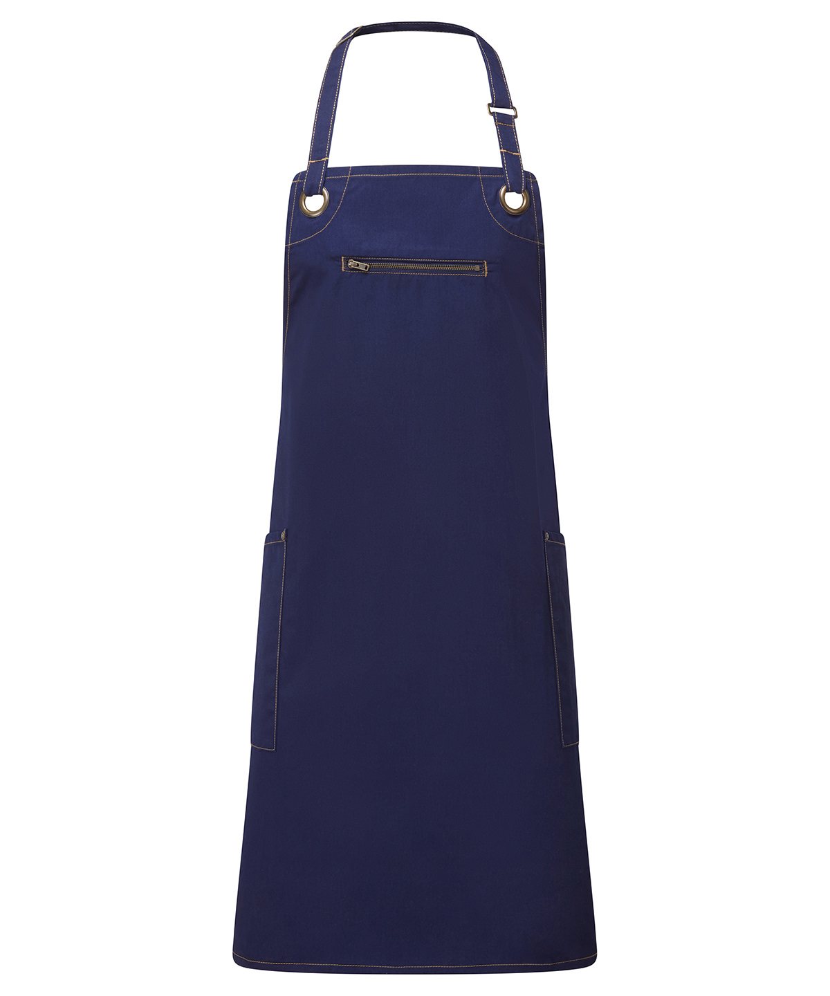 Barley Contrast Stitch Apron - Embroidered with your Logo