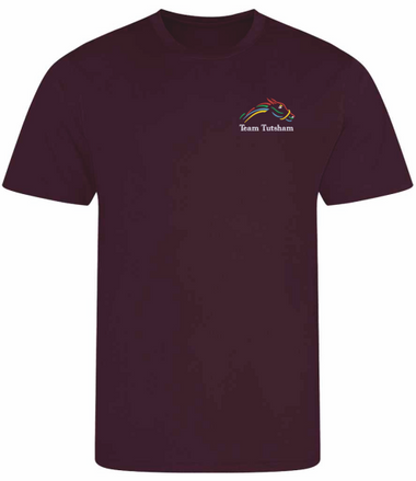 Team Tutsham T-Shirt JC001 Burgundy - Kids - Direct Workwear