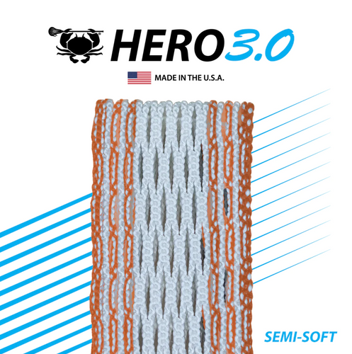 East Coast Dyes Hero Mesh 3.0 Storm Striker Orange - String It Up's Store