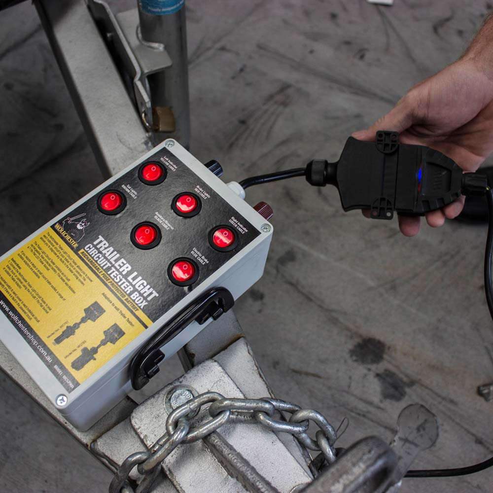 Trailer Wiring Test Box Neilsen Trailer Socket Tester Electrical Tow