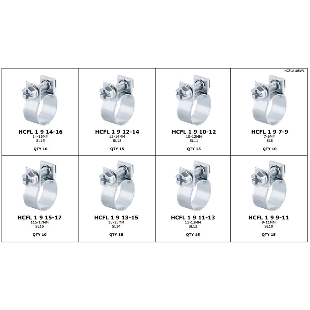 Norma Fuel Line Clamp Kit 105 Piece - Wolfchester Australia