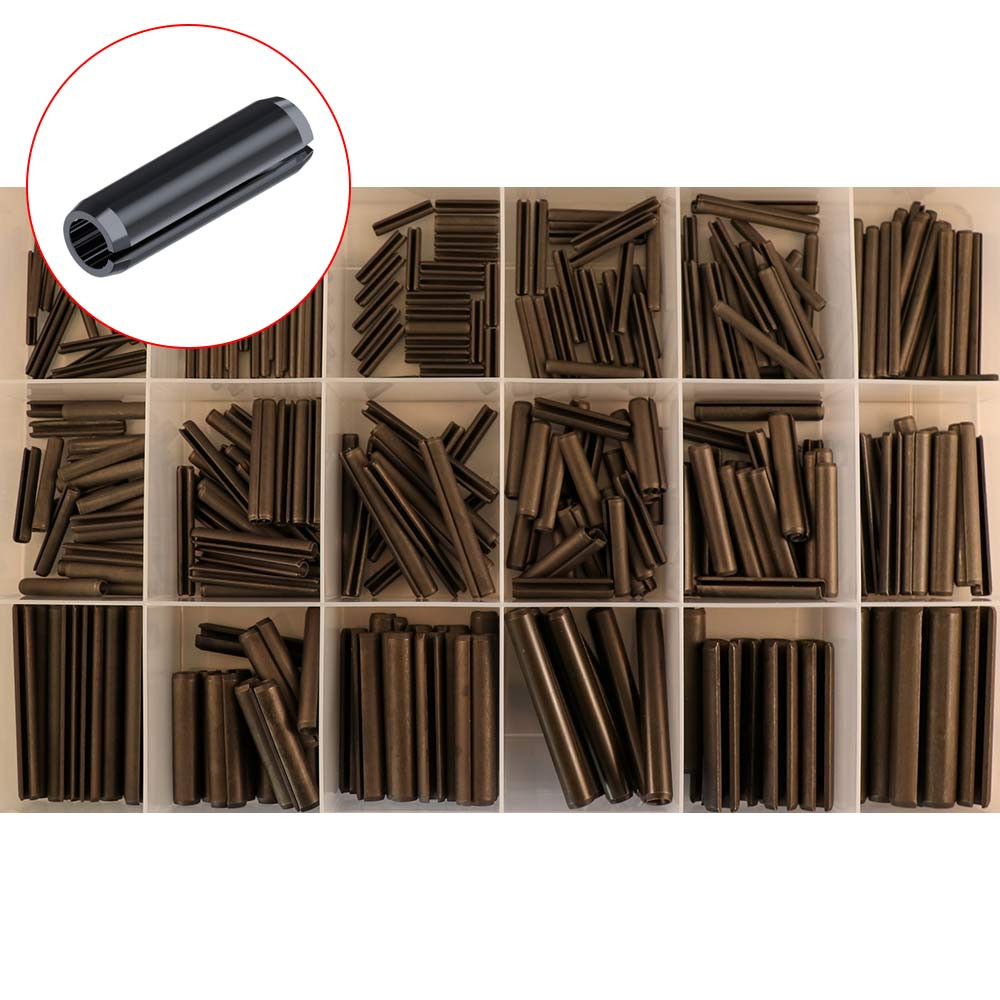 Metric Black Roll Pin Grab Kit 351 Piece - Wolfchester Australia