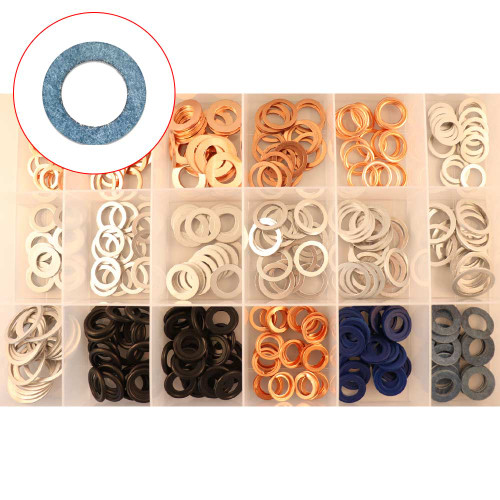 Sump Plug Washer Kit 360Pce - Wolfchester Australia