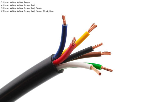 Multi Core Cable 5 Core, 30m - Wolfchester Australia
