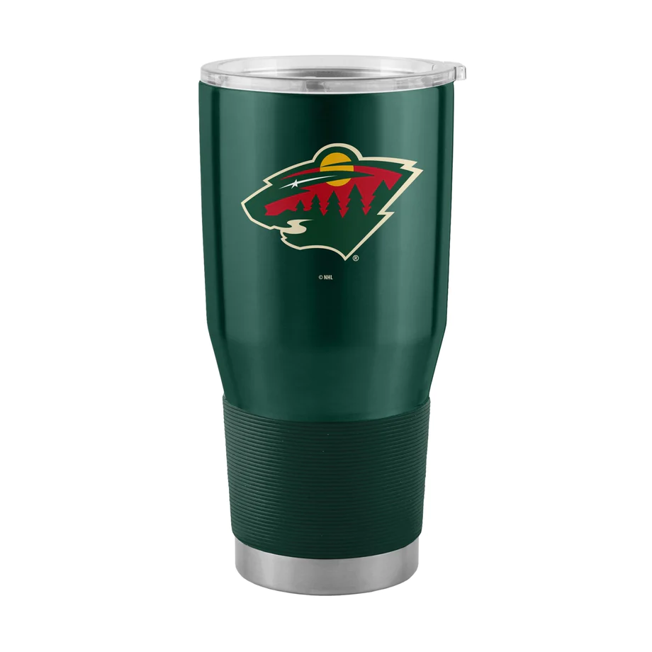 Minnesota Wild Travel Tumbler 30oz Stainless Steel - Caseys Distributing