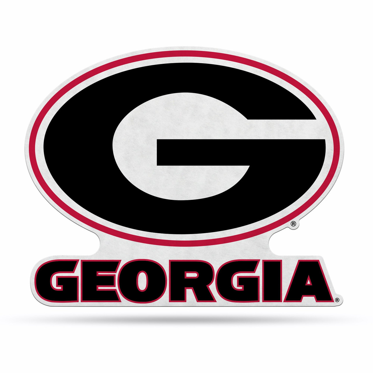 Georgia Bulldogs Pennant Shape Cut Logo Design - Caseys Distributing