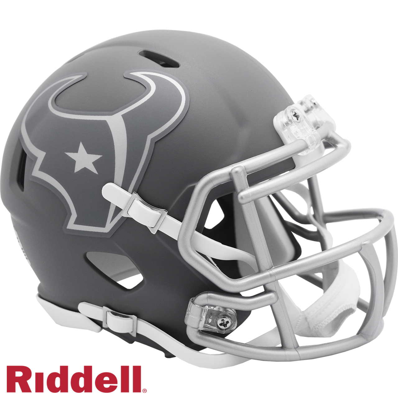 Houston Texans Helmet Riddell Replica Mini Speed Style Slate Alternate Caseys Distributing