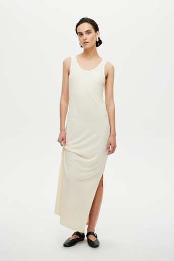 Juno Tank Dress - Ivory - The DOM