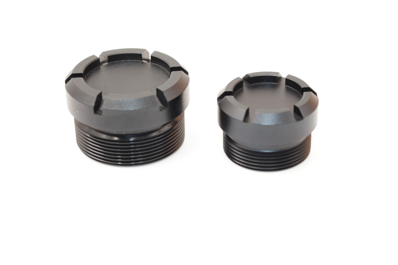 1.58"/40MM OD Heavy Duty Barrel Shroud Cap-"Variant B"-Unthreaded