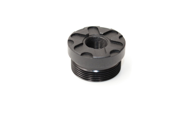 Barrel Shroud Cap, Threaded-1/2"x28, OD: 1.26"/32mm