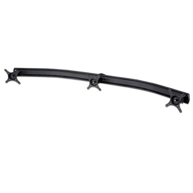 Triple Bracket Curved Arm, Black - The Change Organisation