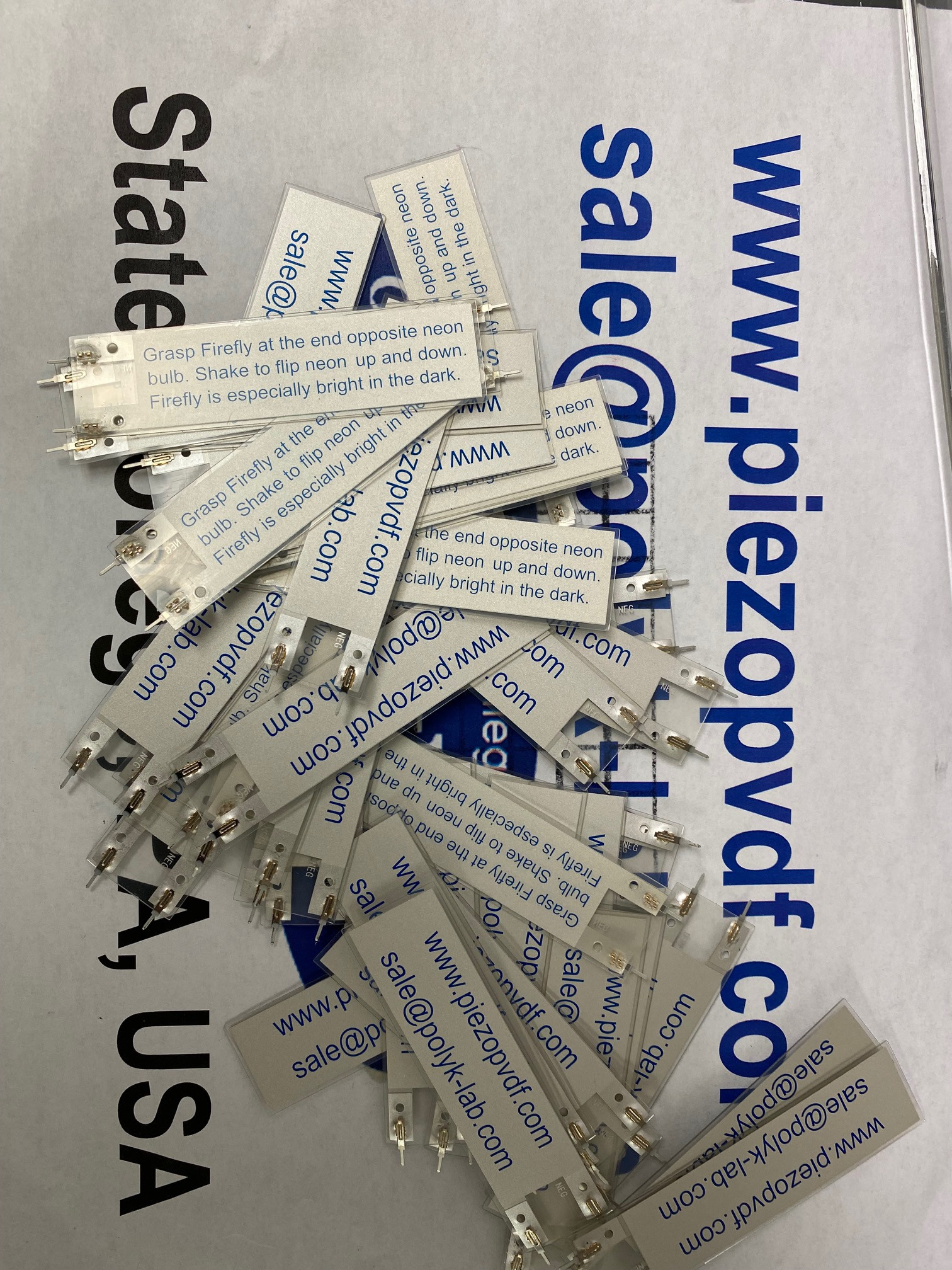 Piezo & Pyro PVDF & PVDF-TrFE, State College, PA USA