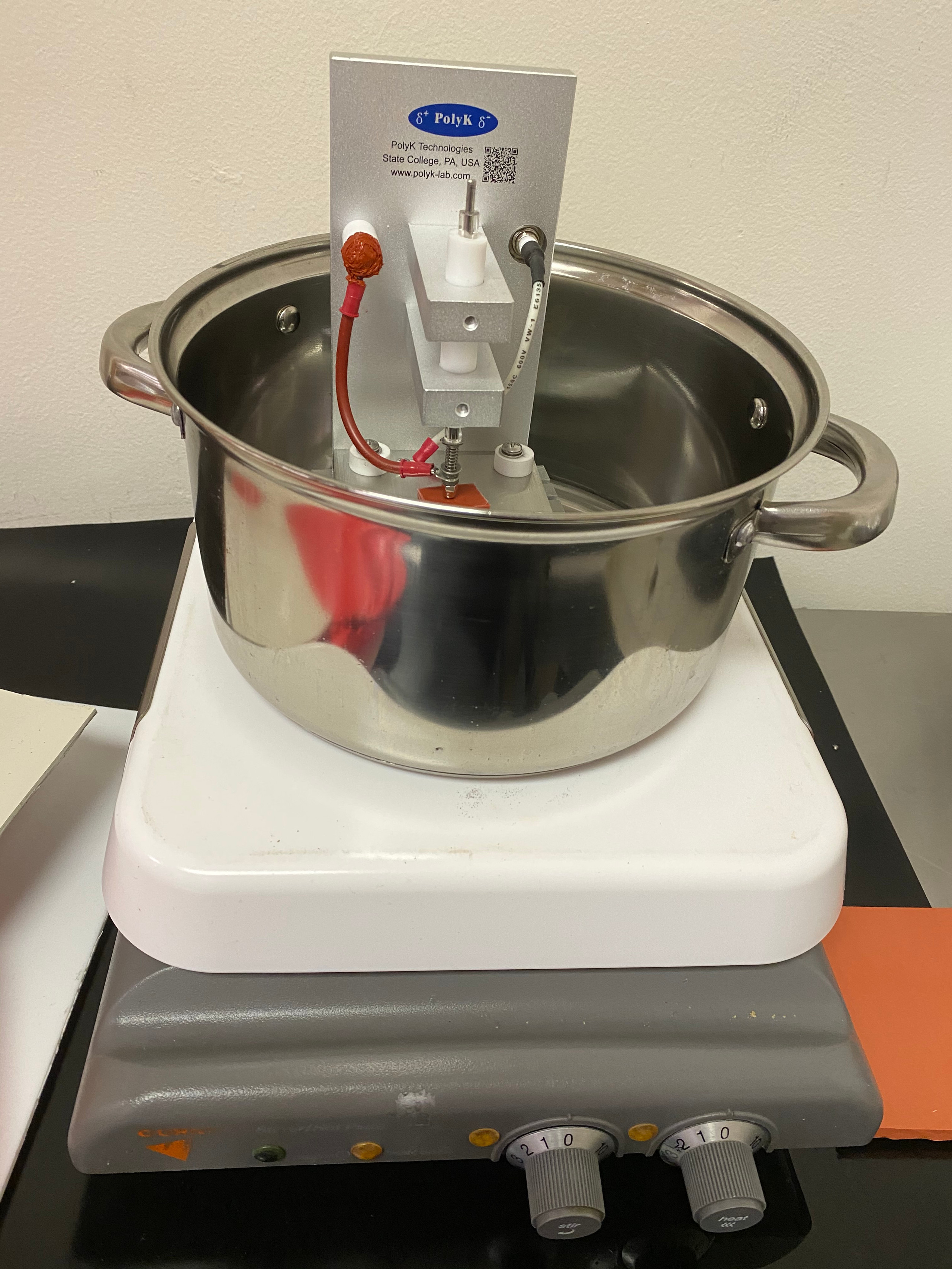 High Voltage Piezo Poling System 30 kV with fixture