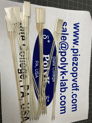 Customized Piezo PVDF Sensor with 125 C Thermal Stability
