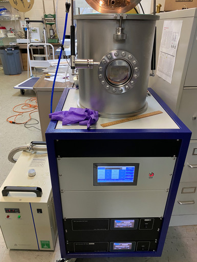 Dual Head Magnetron Sputter Coater with Turbo Pump and Thickness ...