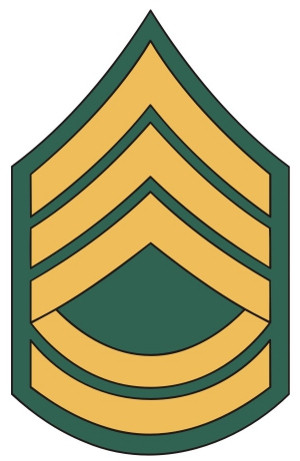 Army Sergeant First Class Rank
