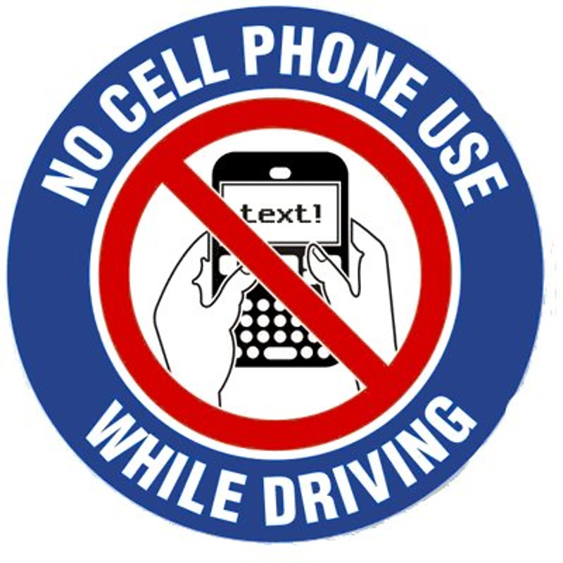 No Cell Phone Use While Driving Circular no-cell-phone-use-while-driving-circular