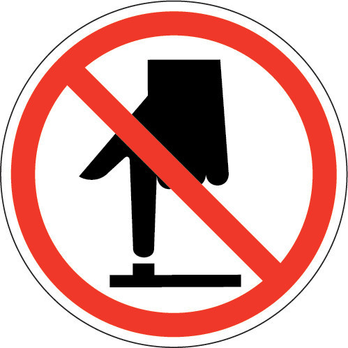 Do Not Touch ISO Prohibition Symbol do-not-touch-iso-prohibition-symbol
