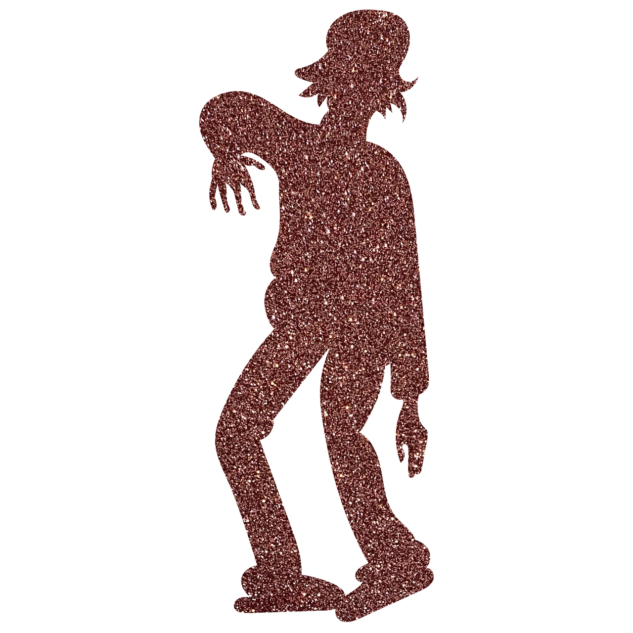 Acrylic Zombie Running Shape, Glitter Acrylic Zombie Cutout - Awesome ...