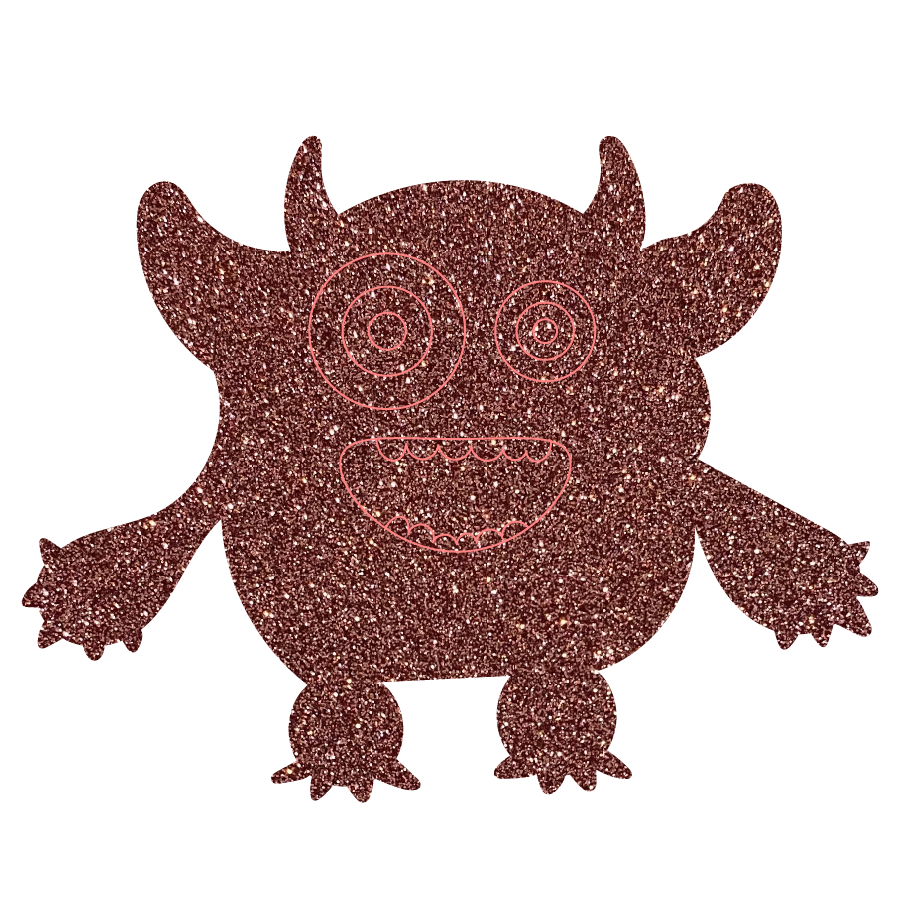 Wooden Halloween Monster Cutout, Creepy Wood Shape, Craft - Awesome ...