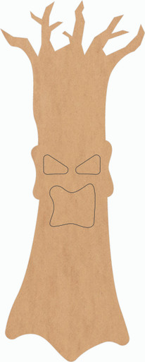 Creepy Tree Acrylic Shape, Glitter Acrylic Craft Cutout - Awesome Life ...